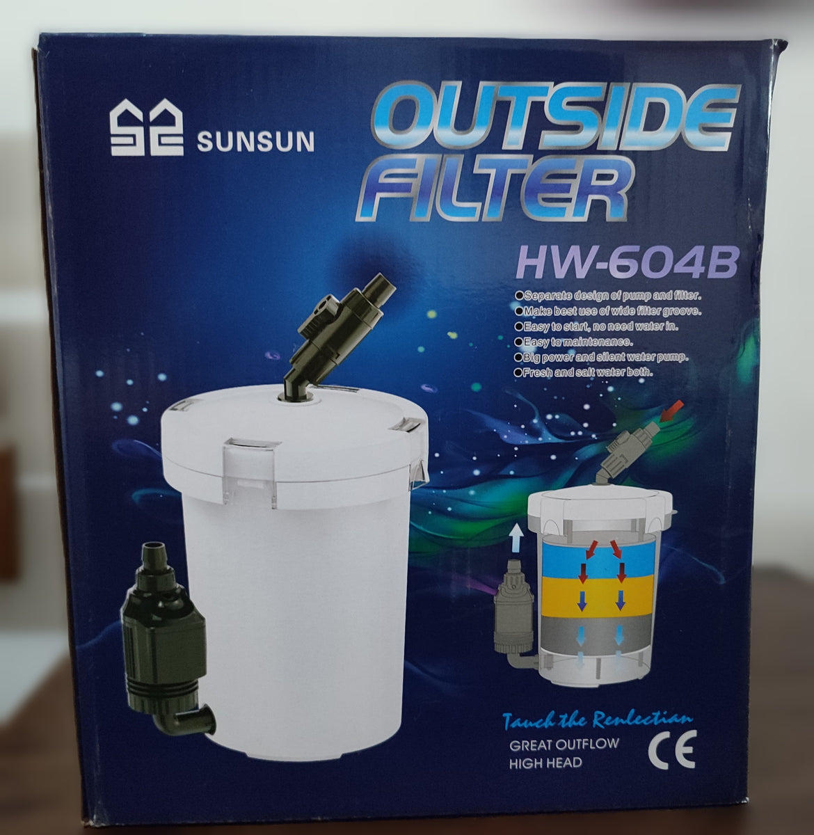 Filtro Canister HW-604B SUNSUN – La Bodega de los Peces